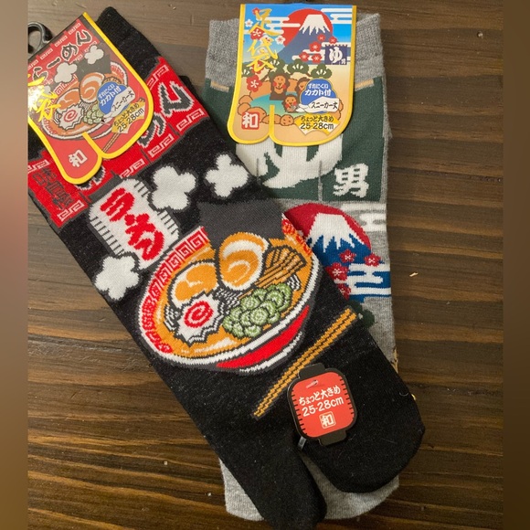 Underwear & Socks | Japanese Mens Socks Black And Gray | Poshmark
